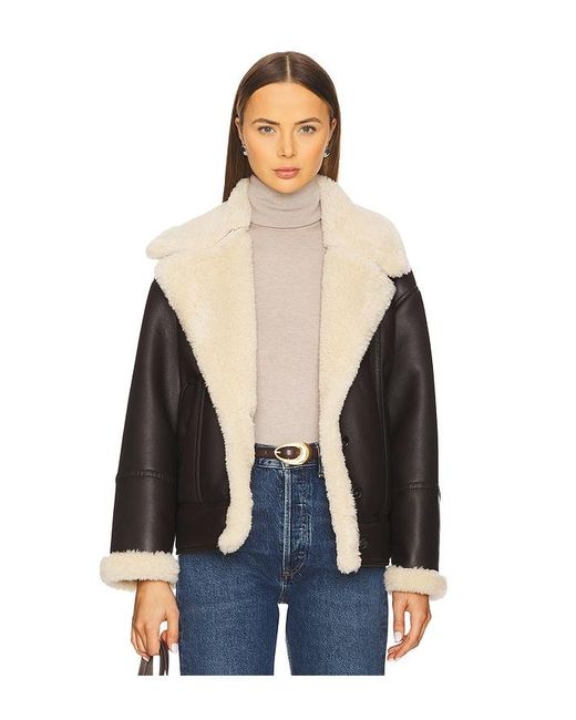 A.L.C. Aubrey Sherpa Jacket in Black | Lyst