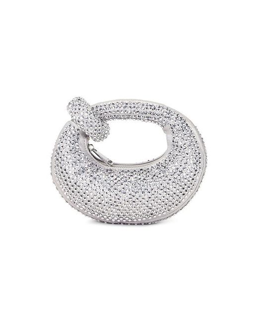 JW PEI Abacus Artificial Crystal Mini Bag in Metallic | Lyst UK