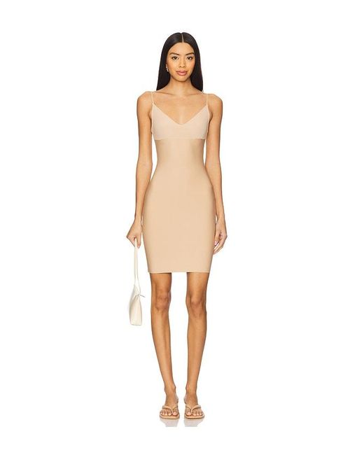 Commando Two Faced Tech Control Full Slip in Natural | Lyst