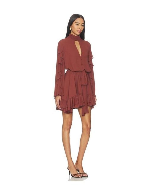 Alexis Giovanna Dress in Red | Lyst UK