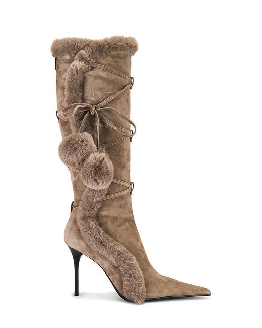 Jeffrey Campbell Chilly Boot in Brown | Lyst UK