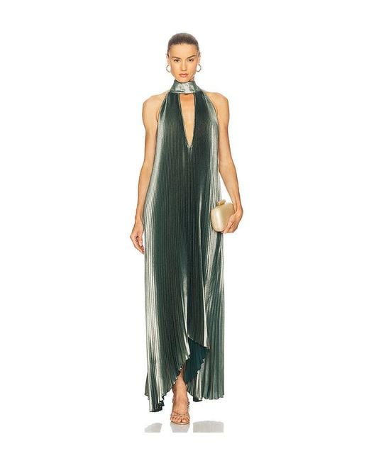 L'idée Opera Gown in Green | Lyst UK