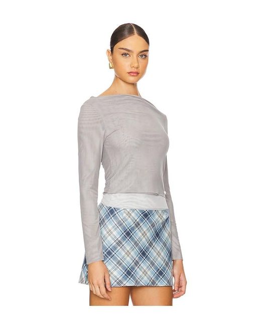 House Of Sunny Multi Mesh Layer Second Skin in White | Lyst