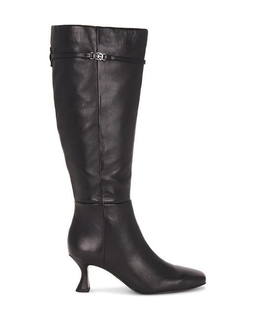 Sam Edelman Wide Calf Lyla Boot in Black | Lyst