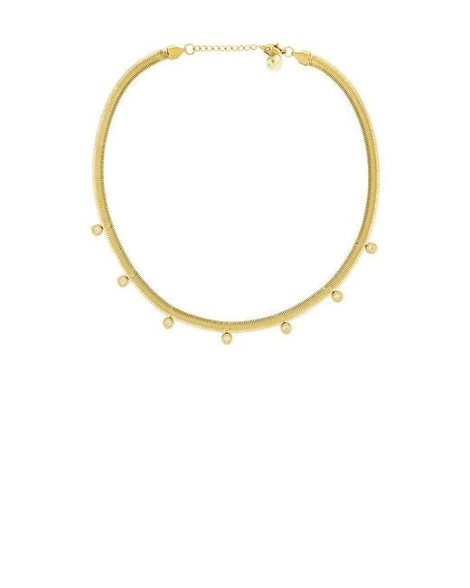 BRACHA Adeline Necklace in Metallic | Lyst