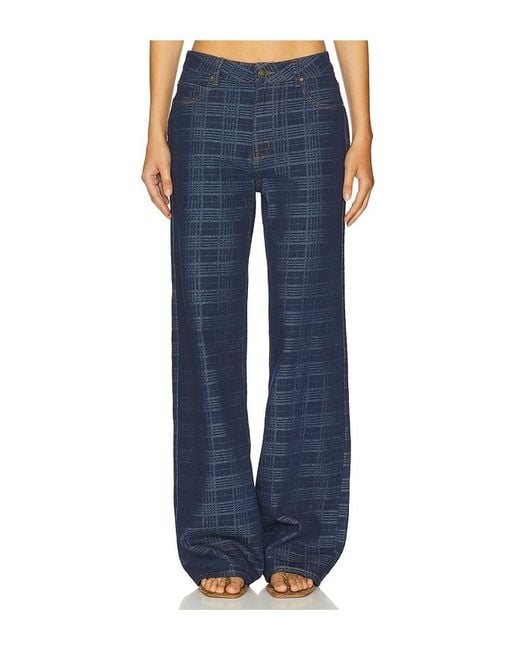 Lioness Top Model Jeans in Blue | Lyst UK