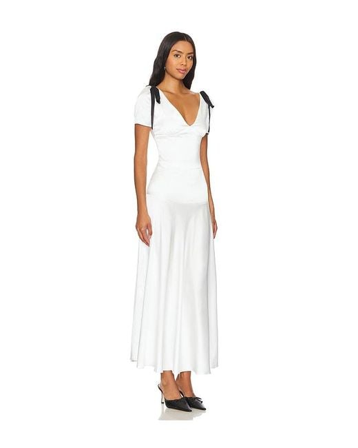 Lioness Du Cap Maxi Dress in White | Lyst