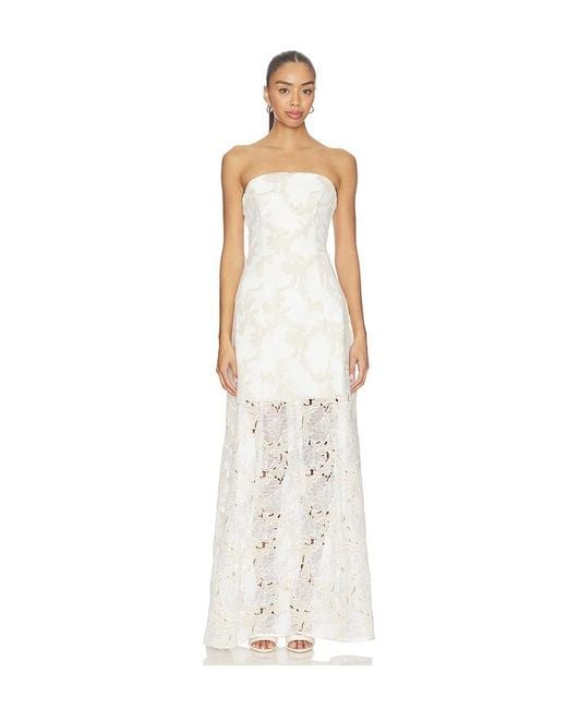 Elliatt Kira Gown in White | Lyst