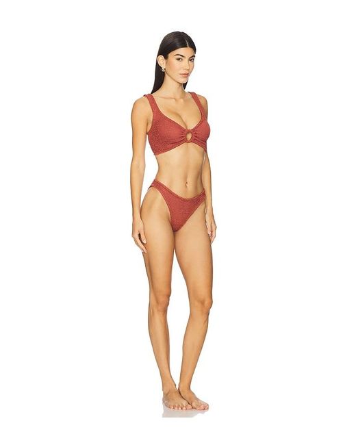 Hunza G Julia Bikini Set in Orange | Lyst