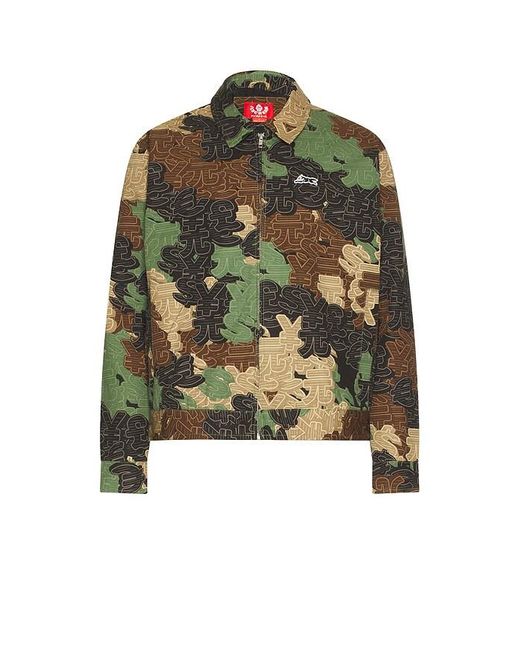 ICECREAM Broccoli Workman's Jacket in Green for Men | Lyst UK
