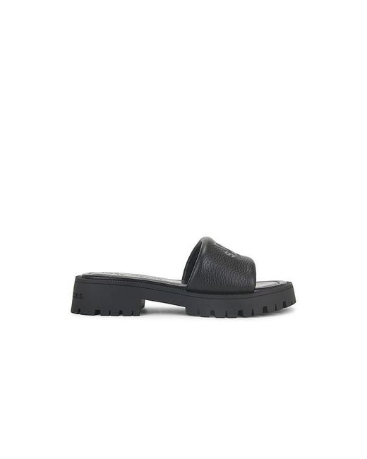 Marc Jacobs The Lug Sole Slide in Black | Lyst