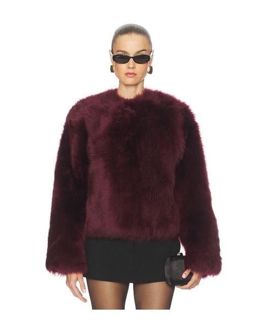 Jonathan Simkhai Natasha Short Jacket in Purple | Lyst UK