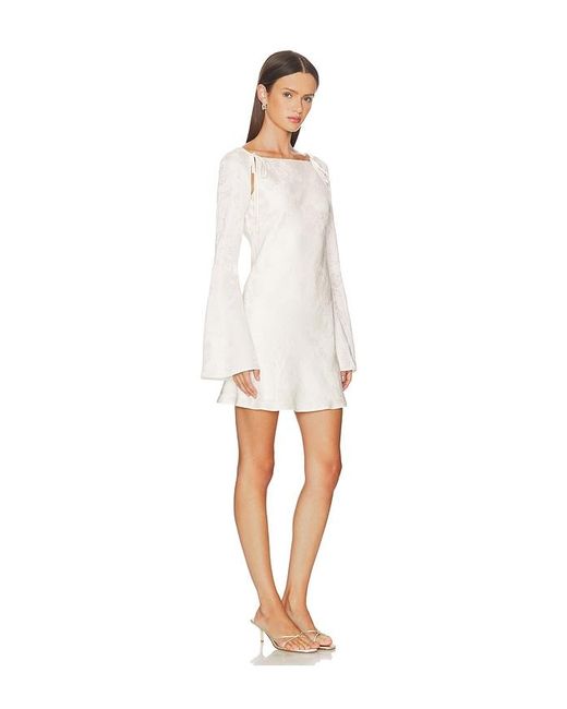 Stone Cold Fox X Revolve Gracie Jacquard Mini Dress in White | Lyst