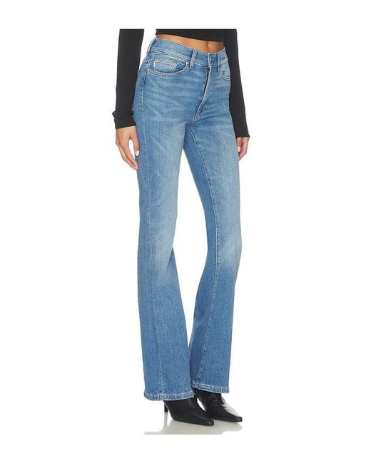 DL1961 Bridget High Rise Bootcut Jeans in Blue | Lyst UK