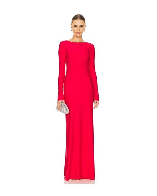 Nue Studio Sabrine Dress in Red | Lyst