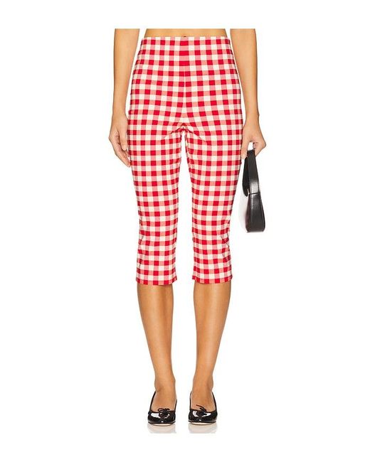 LPA Lizzie Capri in Red | Lyst