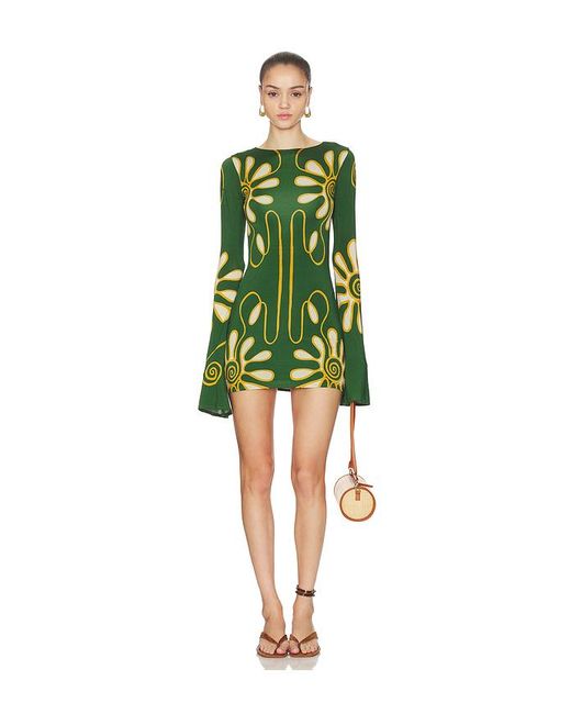 Cala De La Cruz Maisha Dress in Green | Lyst UK