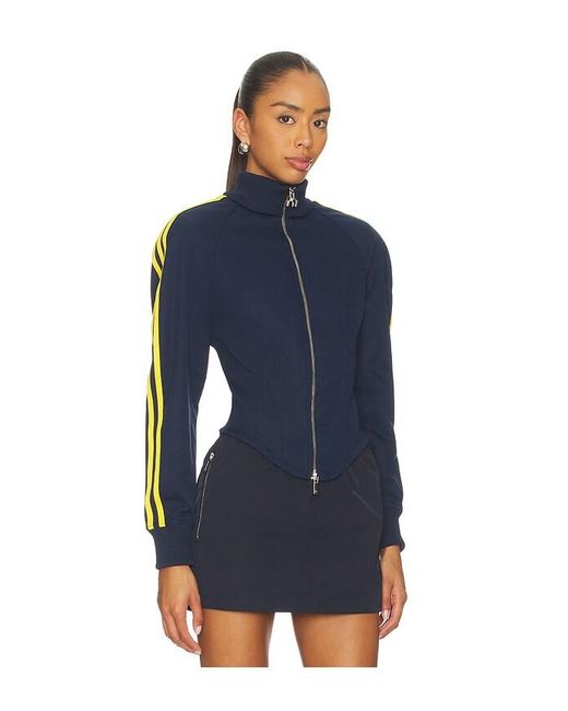 adidas Originals X Miaou Corset Track Top in Blue | Lyst UK