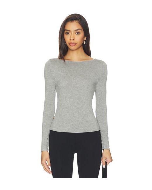 Miaou Amelia Top in Grey | Lyst UK