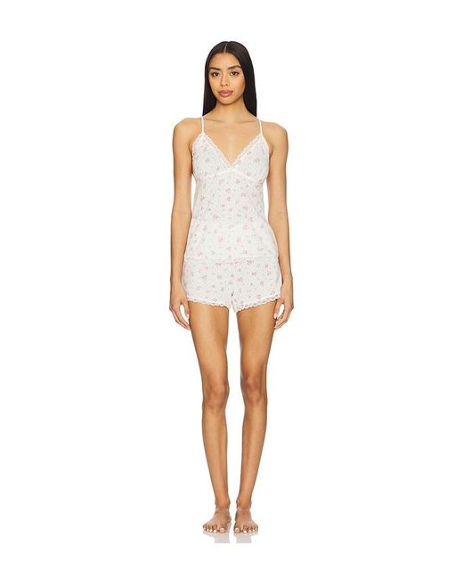 Flora Nikrooz Cami Short Set in White | Lyst
