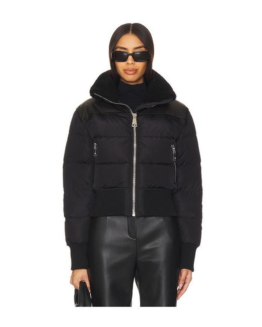 Sam. Mini Sawyer Puffer Jacket in Black | Lyst