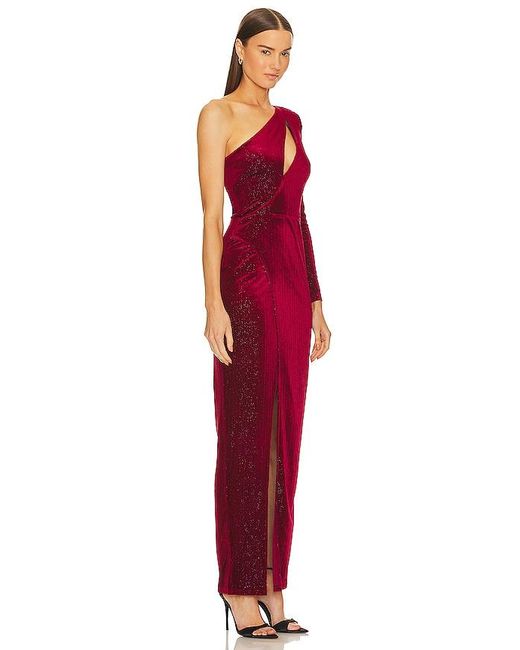 Michael Costello X Revolve Tallulah Gown in Red | Lyst