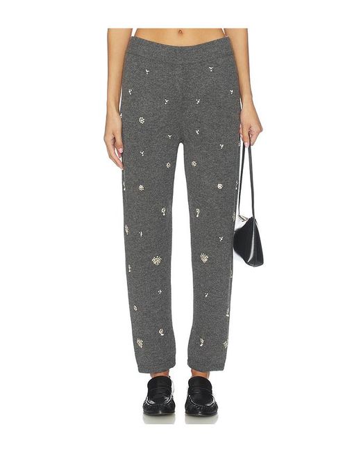 Jonathan Simkhai Kandace Embellished Jogger in Grey | Lyst UK