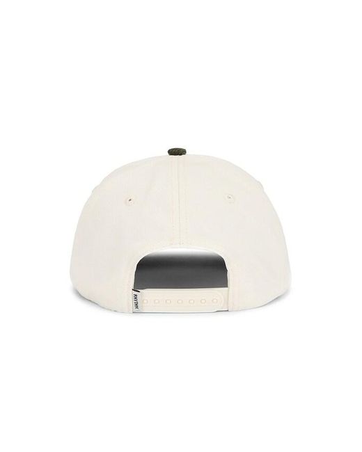 Rhythm Worn Path Cap in White for Men | Lyst