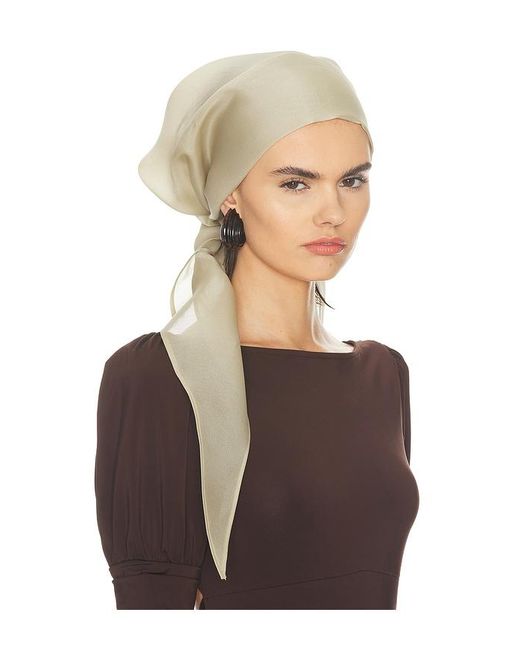 Helsa Silk Gazar Head Scarf | Lyst
