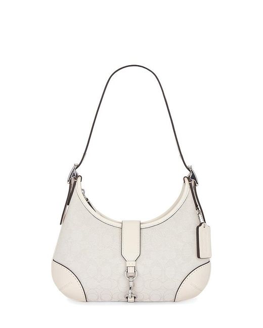 COACH Hamptons Hobo Bag in Natural | Lyst