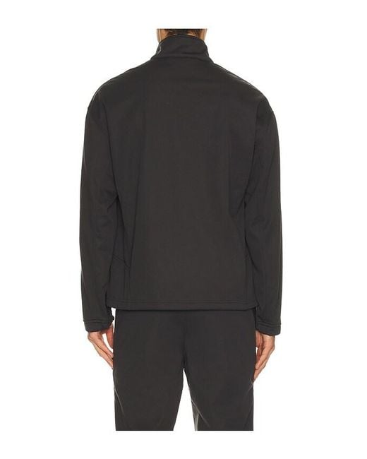 White/space Quarter Zip Softshell Top in Black for Men | Lyst UK