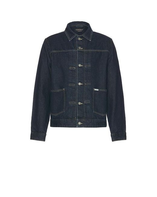 Guess Selvedge Jacket in Blue for Men | Lyst