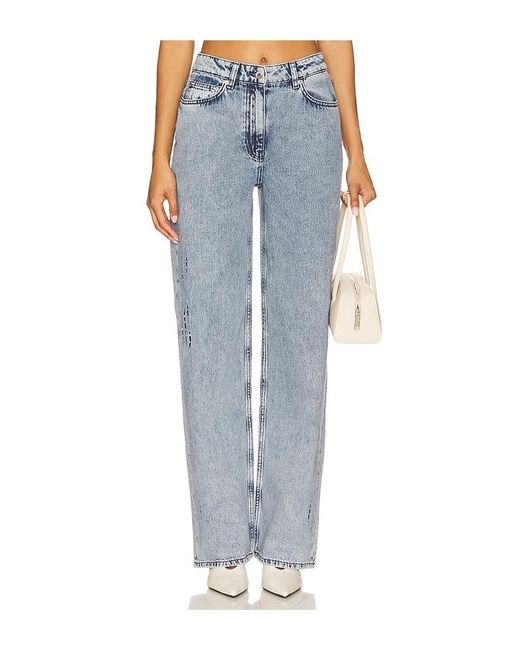 IRO Ryley Wide Leg in Blue | Lyst UK