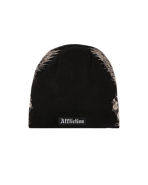 Affliction Winged Reaper Beanie in Black for Men | Lyst UK