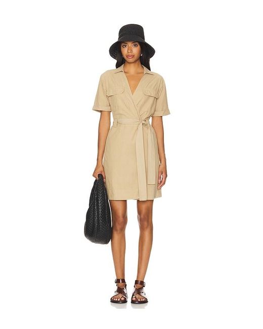 Rails Natalie Mini Dress in Natural | Lyst