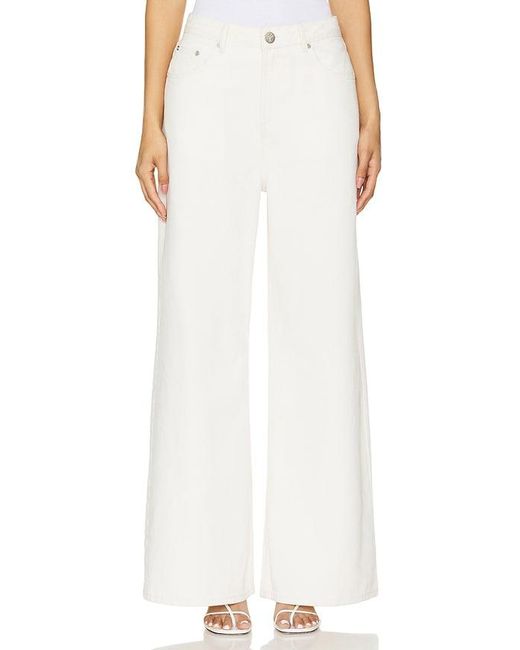 One Teaspoon Love Machines Super Wide Leg in White | Lyst