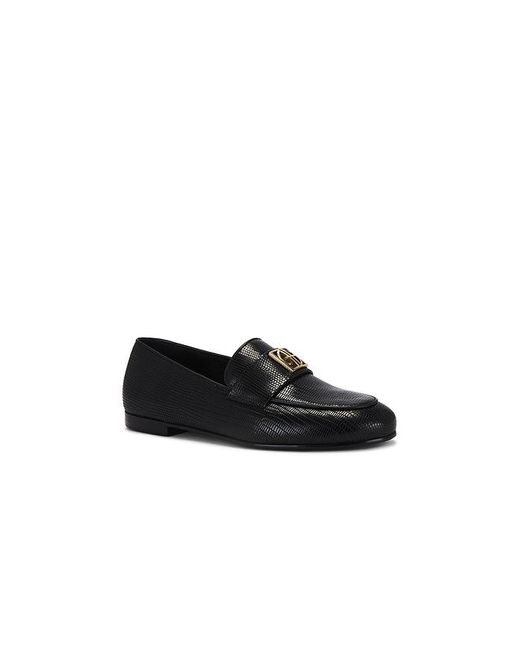 Anine Bing Corrine Loafers Monogram in Black | Lyst