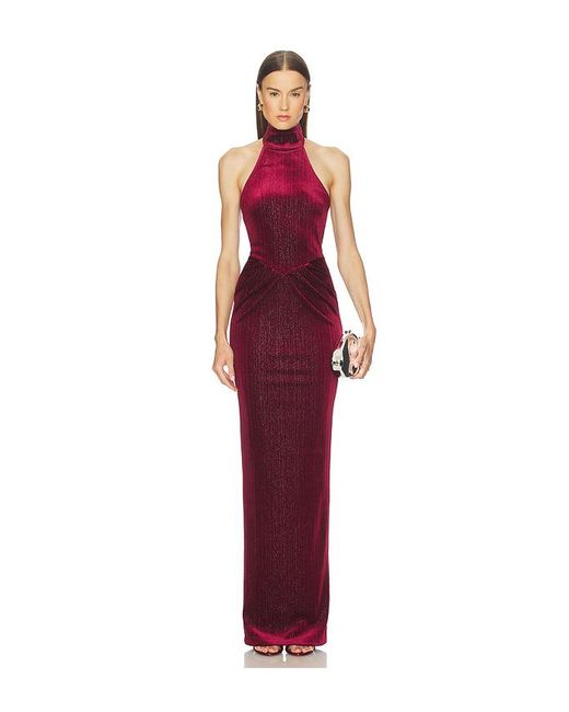 Michael Costello X Revolve Ataya Gown in Red | Lyst UK