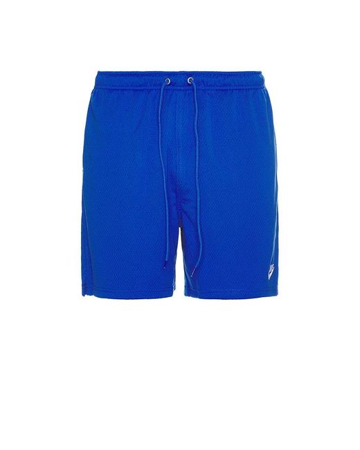 Nike Club Flow Mesh Short in Blue for Men | Lyst
