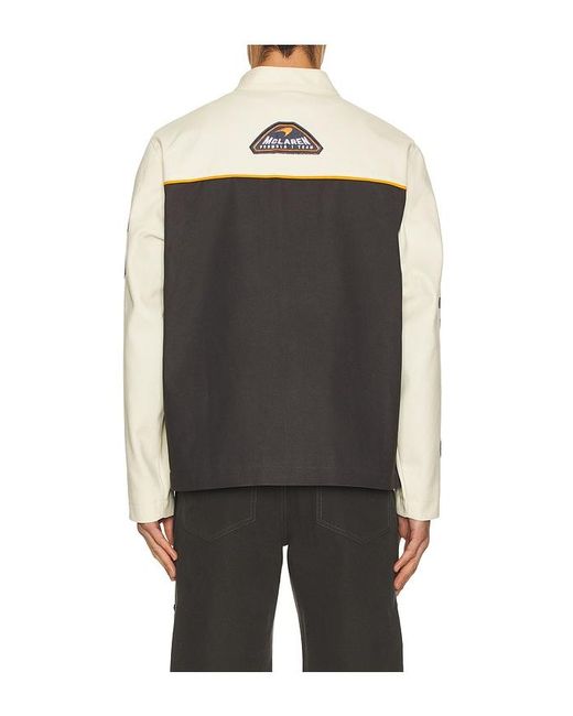 McLaren Formula 1 Happy Hour Moto Jacket in Black for Men | Lyst UK
