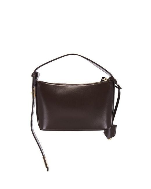 VERAFIED Mini Hobo Bag in Black | Lyst