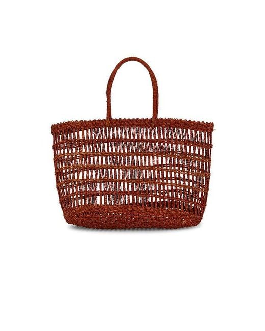 Casa Clara Beach Party Tote in Red | Lyst
