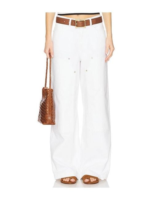 La Ligne The Dunton Jean in White | Lyst