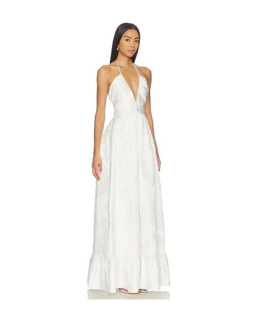 Katie May Isola Gown in White | Lyst UK