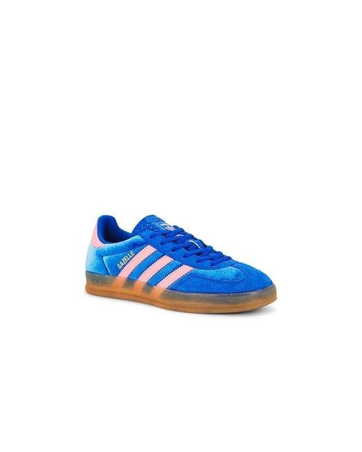 adidas Originals Gazelle Indoor in Blue | Lyst