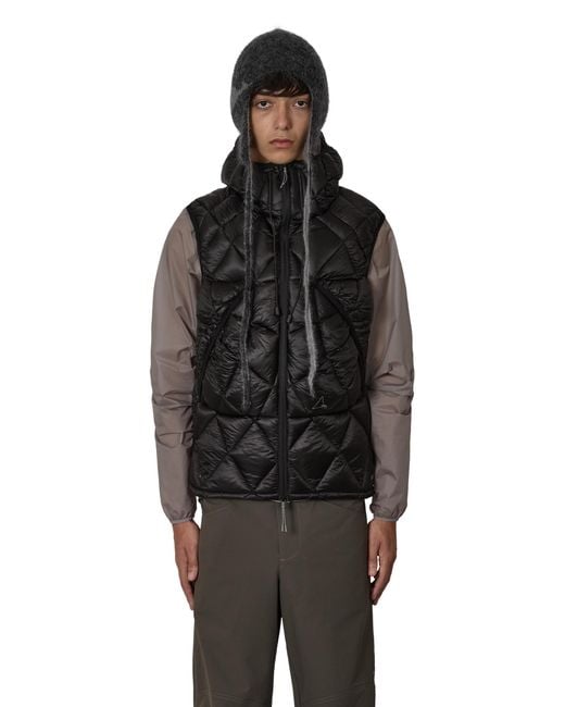 ROA Nuna 800 Fill Power Hooded Down Vest Coats And Jackets in Black for ...