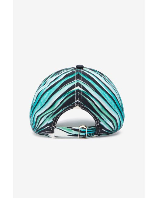 Roberto Cavalli Ray Of Sea Print Baseball Cap in Blue for Men | Lyst UK