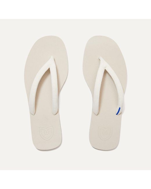Rothy's The Flip Flop in White | Lyst