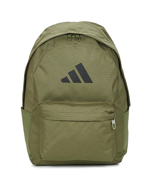 adidas Backpack Classic 3 Bar Logo Backpack in Green | Lyst UK