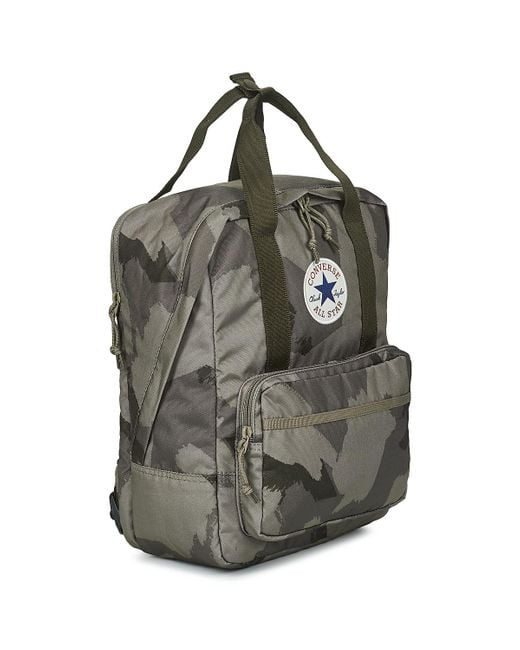 Converse Backpack Bp Small Square Aop Backpack in Metallic | Lyst UK